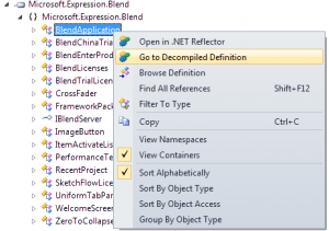 Using Reflector to debug a .Net app in Visual Studio without the ...